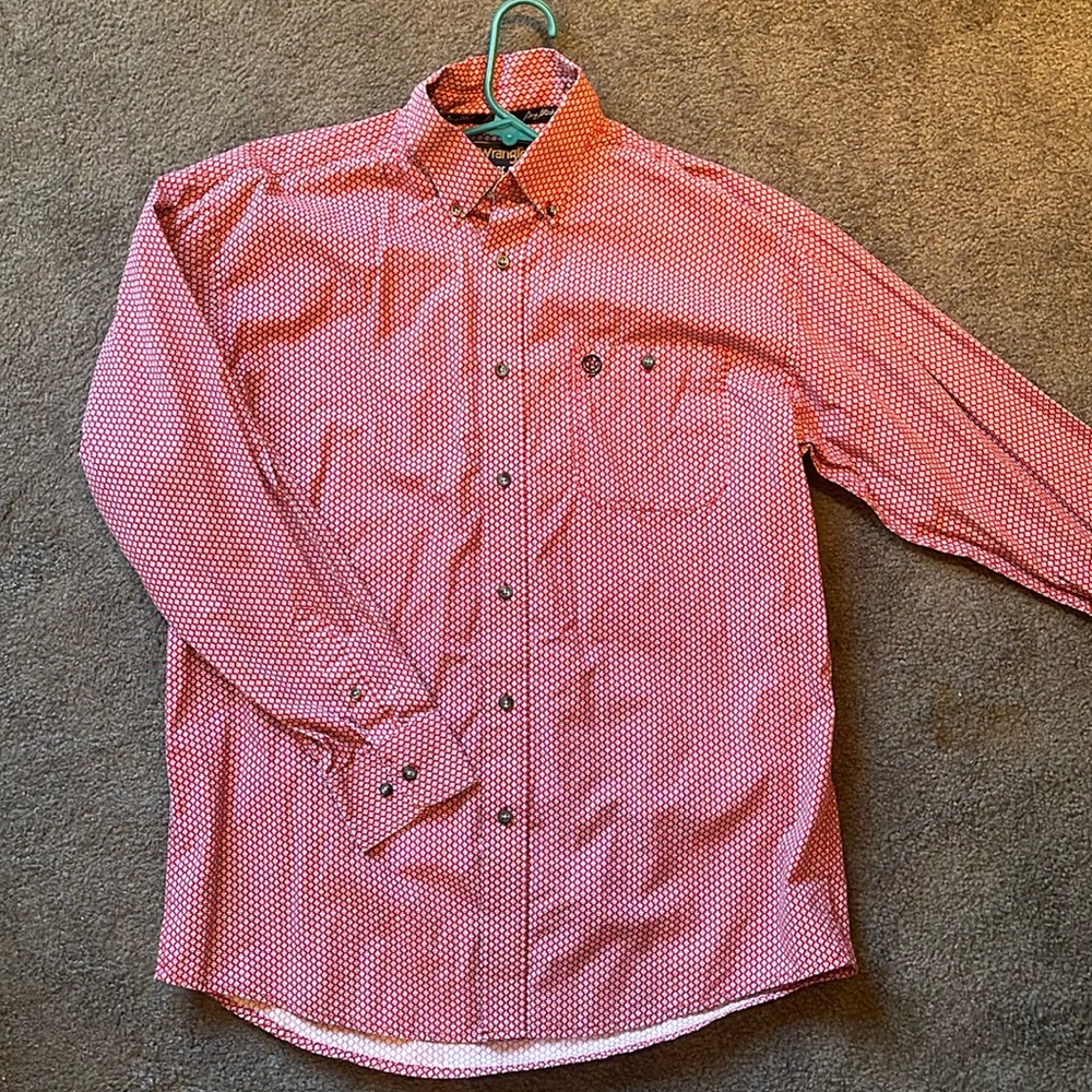 Red George Strait Western Shirt - Gem